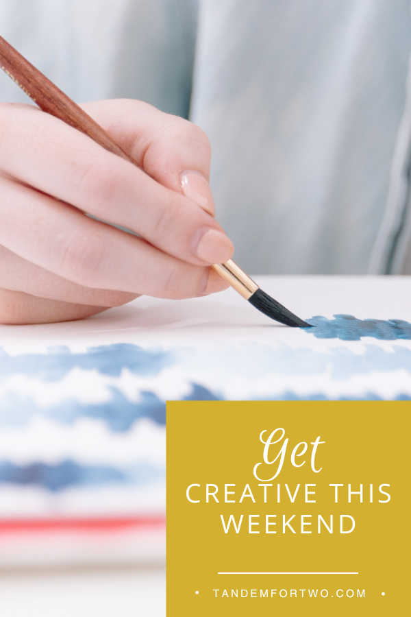 Get Creative this Weekend – Tandem For Two